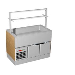 Cold basin with airflow Halo ARC1200 | Kitchen equipment Metos Belgium